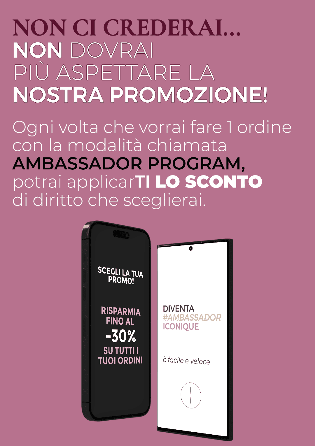 Ambassador Iconique | Entra nel programma Ambassador